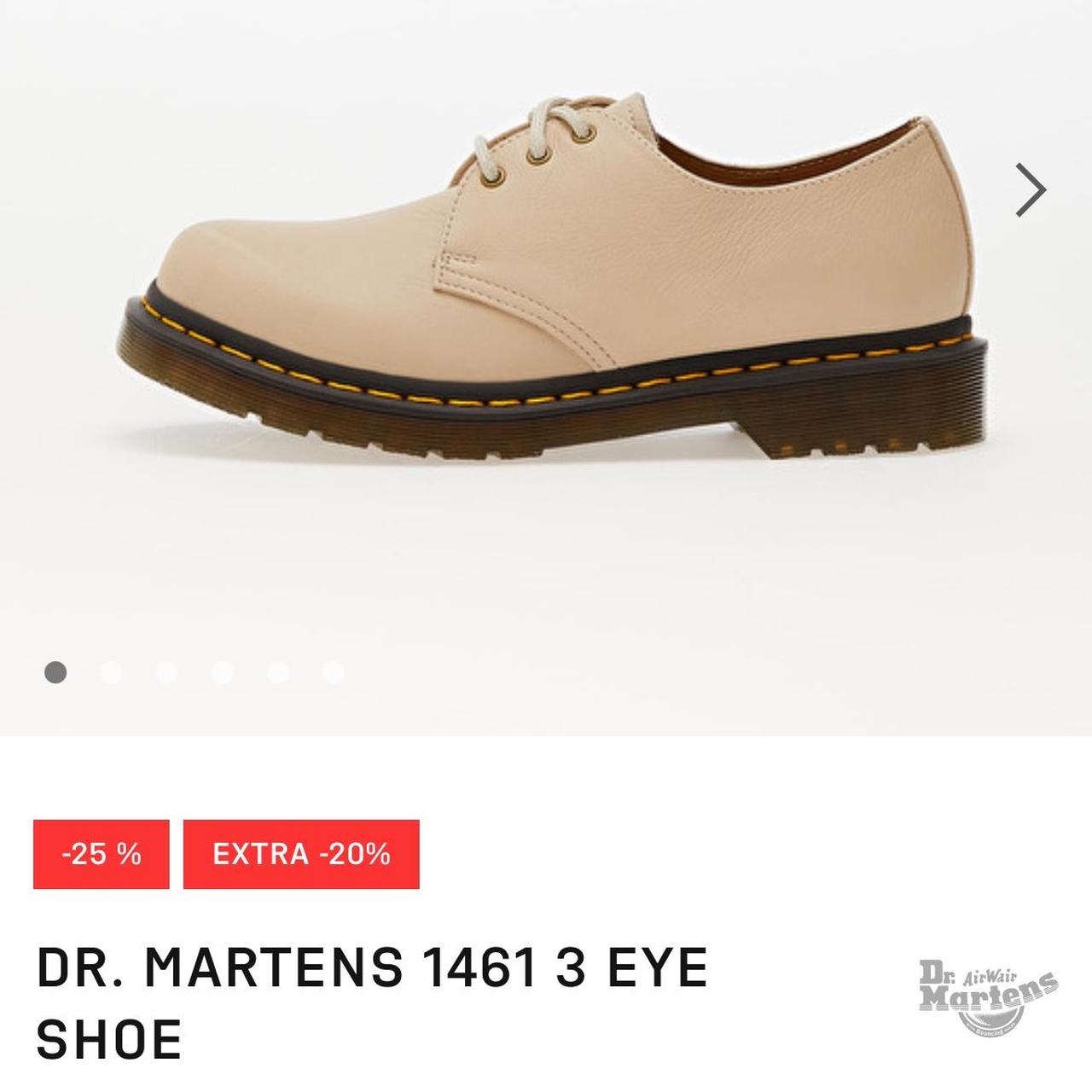 DR. MARTENS 1461 3 EYE SHOE NEVER WORN - Depop
