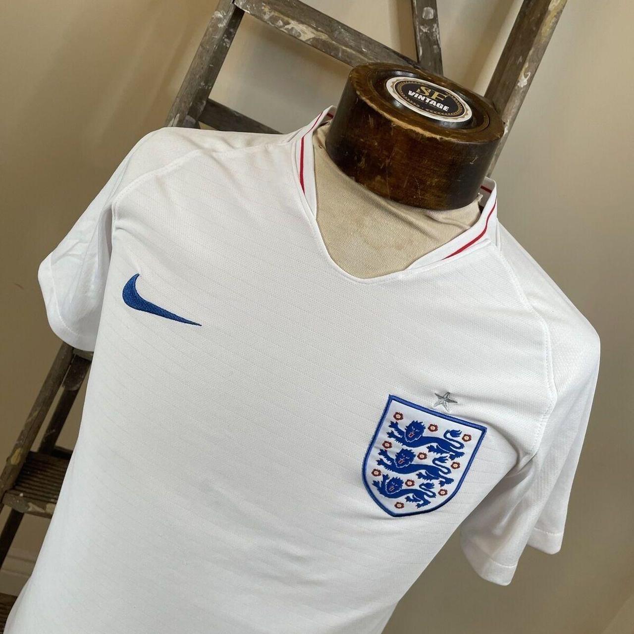 Nike dri-fit England 2018 Football home shirt Small... - Depop