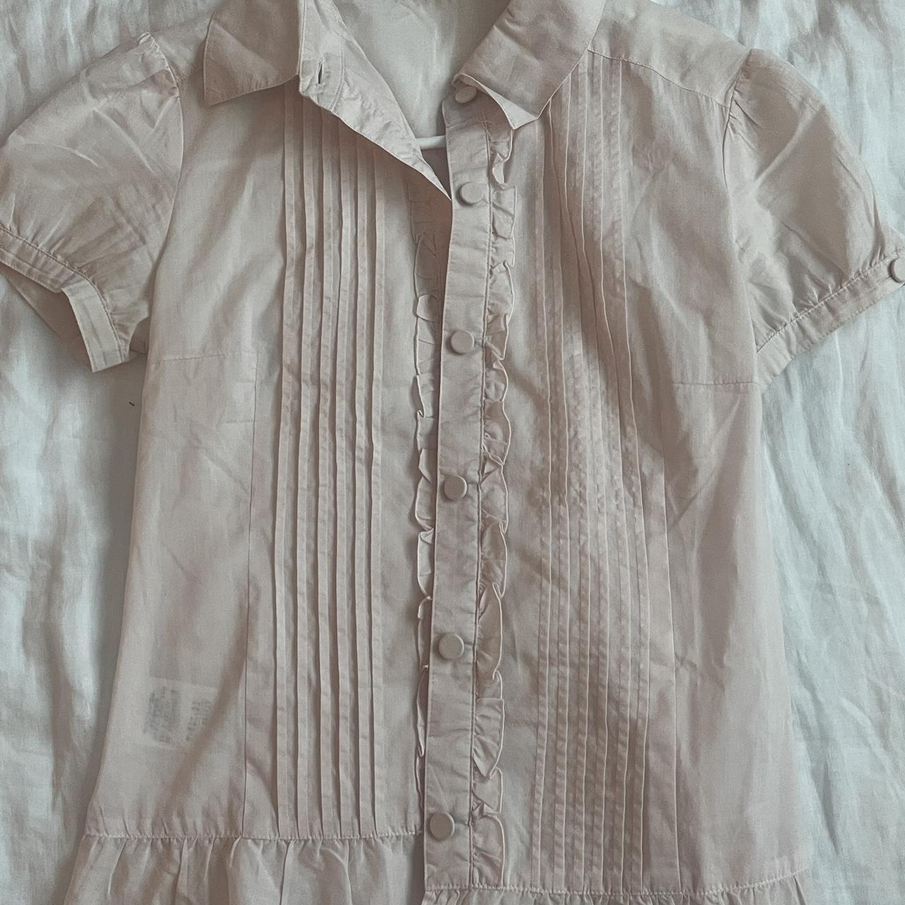 Japanese shoujo girl top from Tokyo Japan #shoujo... - Depop