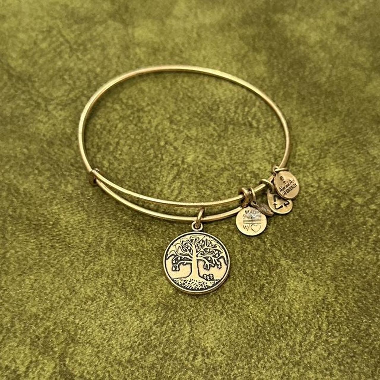 Alex and Ani Tree of Life Charm Bracelet - Depop