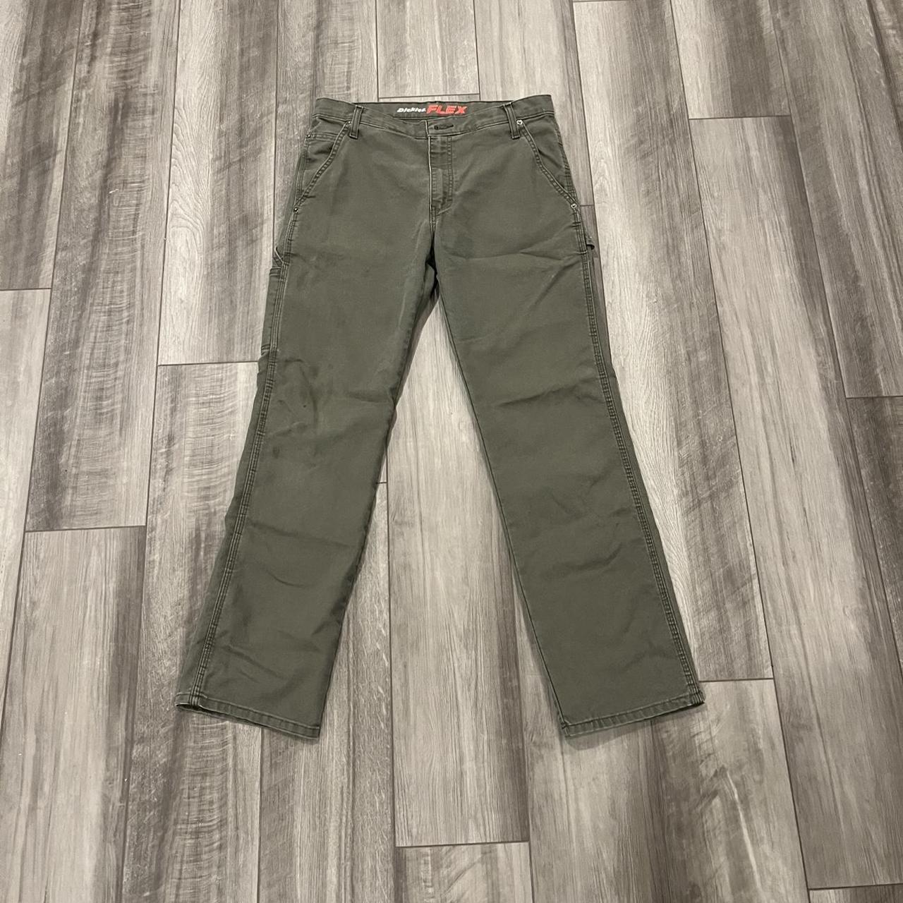 dickies flex carpenter pants straight leg 30”... - Depop