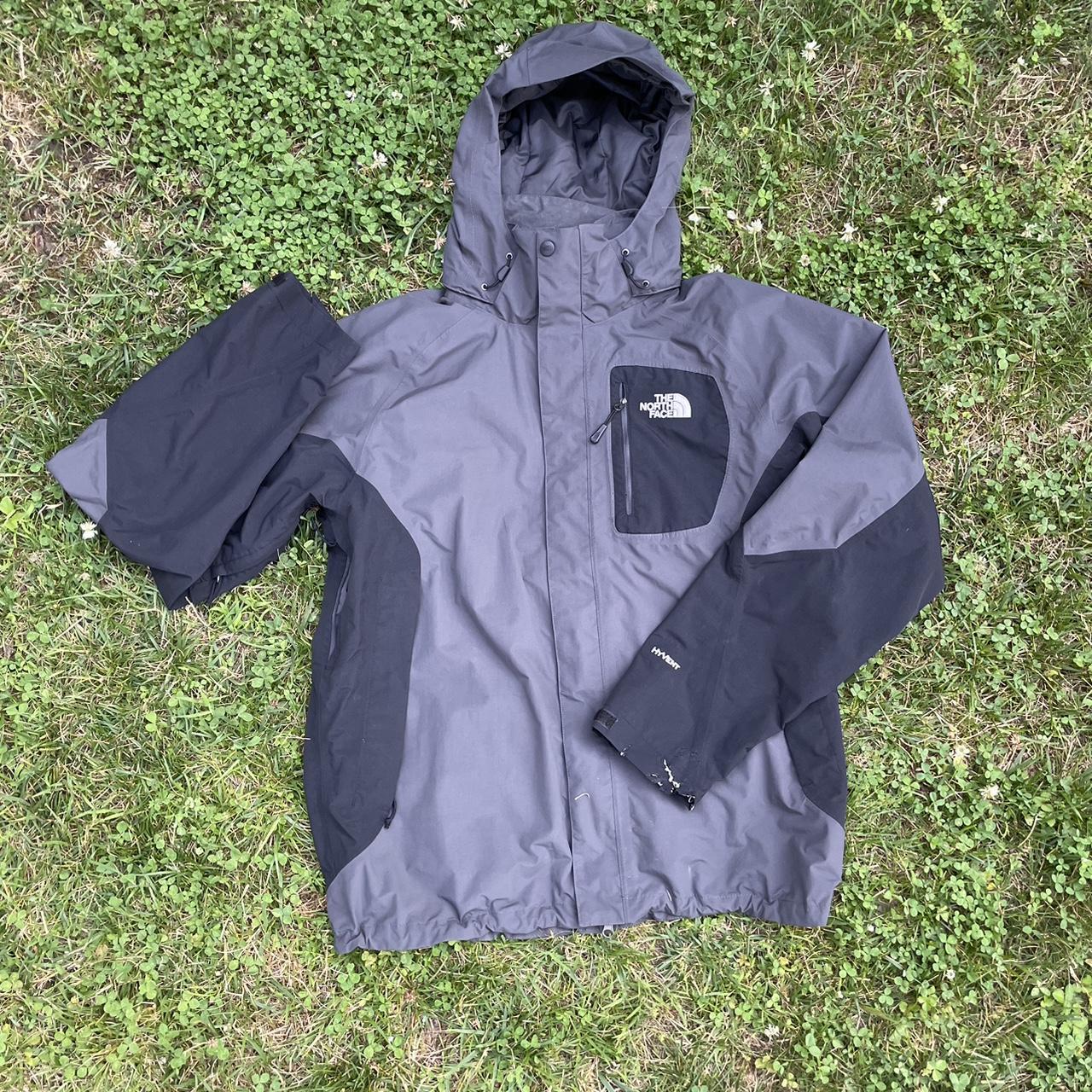 The North Face HyVent water proof Jacket Very Good... - Depop