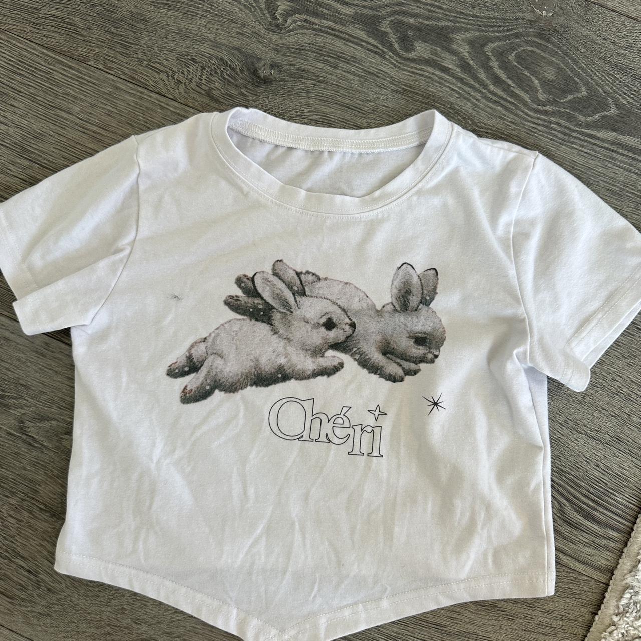 Cute graphic baby tee - Depop