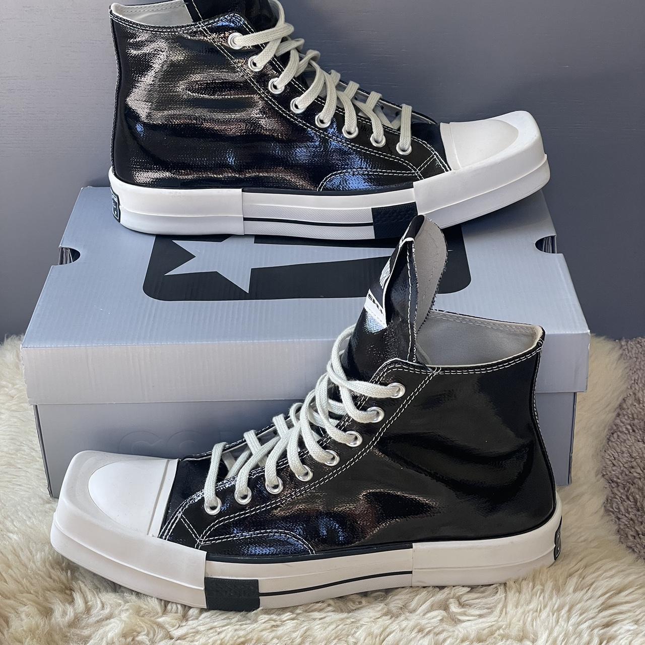 Converse x DRKSHDW TURBODRK Chuck 70 High Top Rick... - Depop