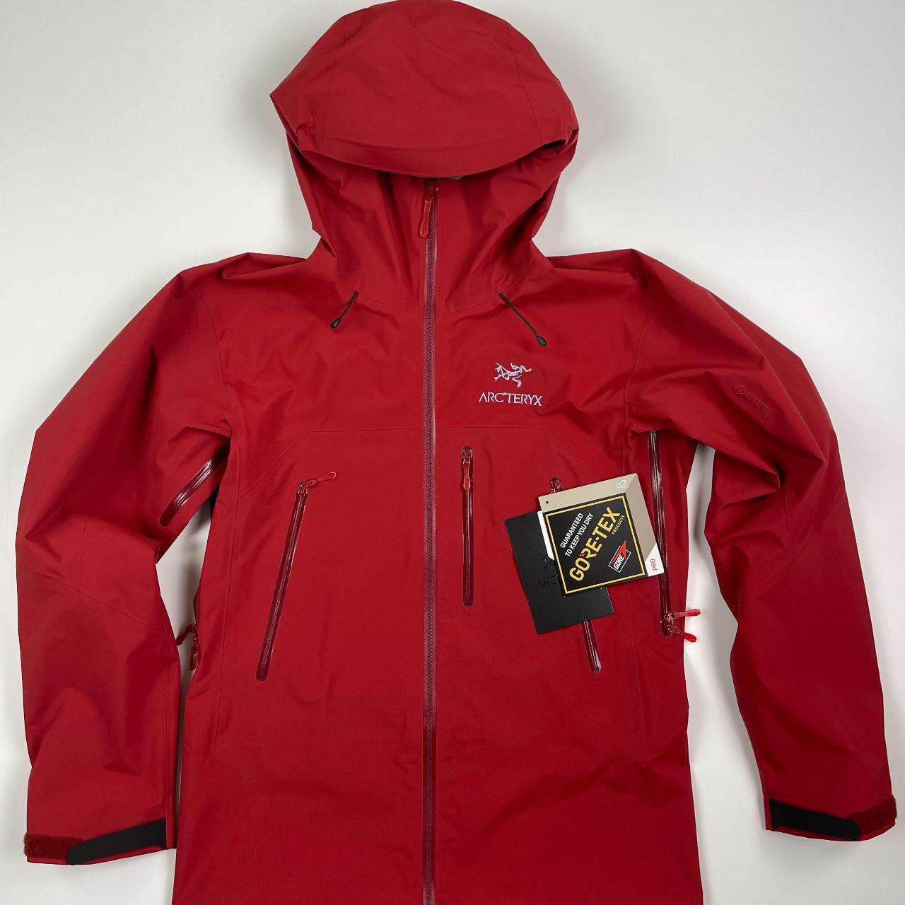 Arc’teryx Beta SV Jacket Bordeaux Red Men’s S Small... - Depop