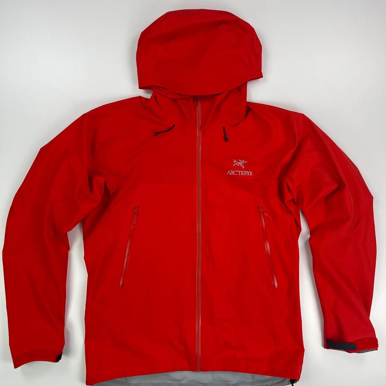 Arc’teryx Beta FL Jacket Red Men’s L Large Gore-Tex... - Depop