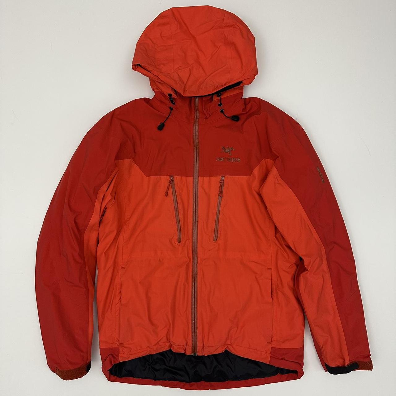Arc’teryx Fission SV Jacket Caesar Red / Orange... - Depop