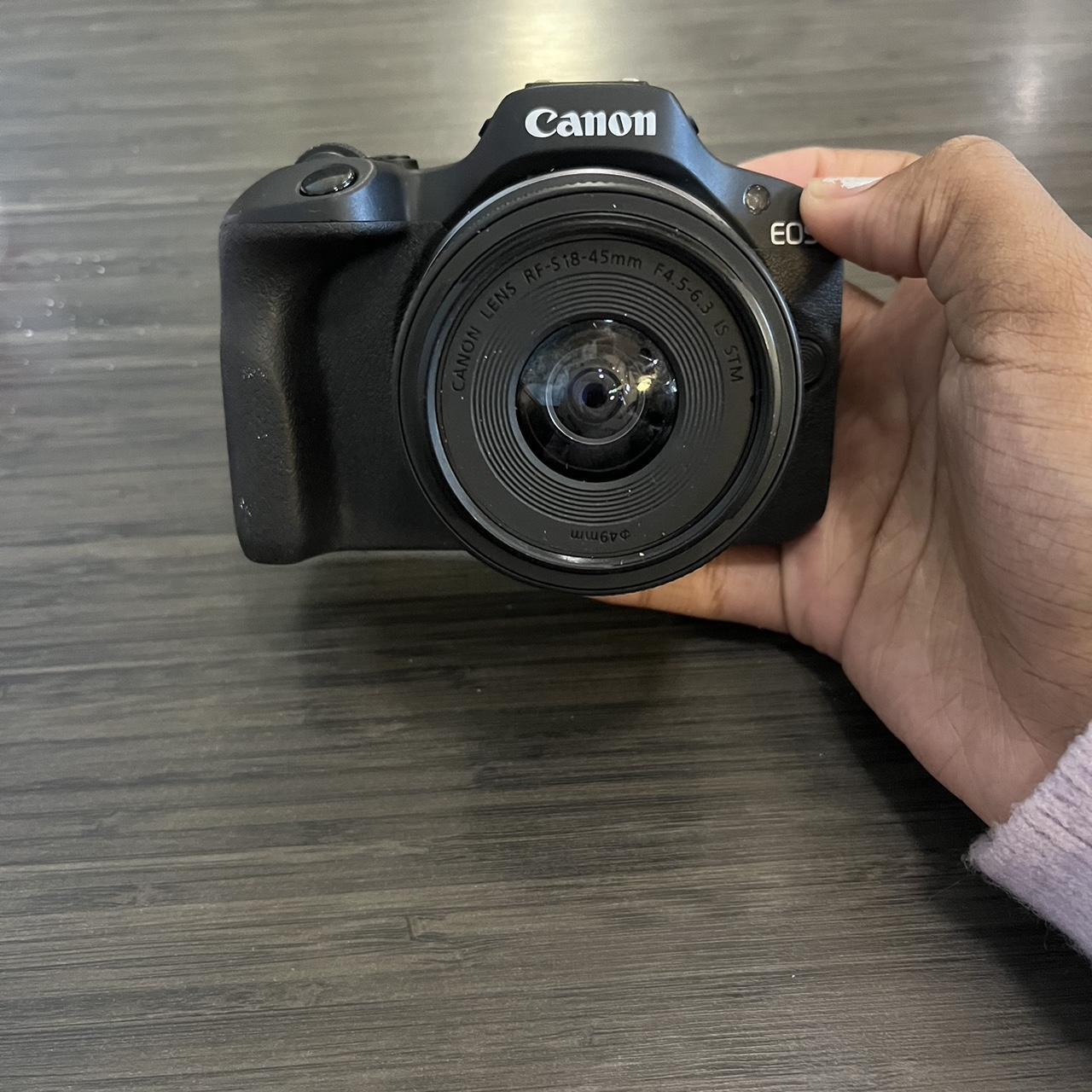 Canon eos r100 camera Used good condition! Comes... - Depop