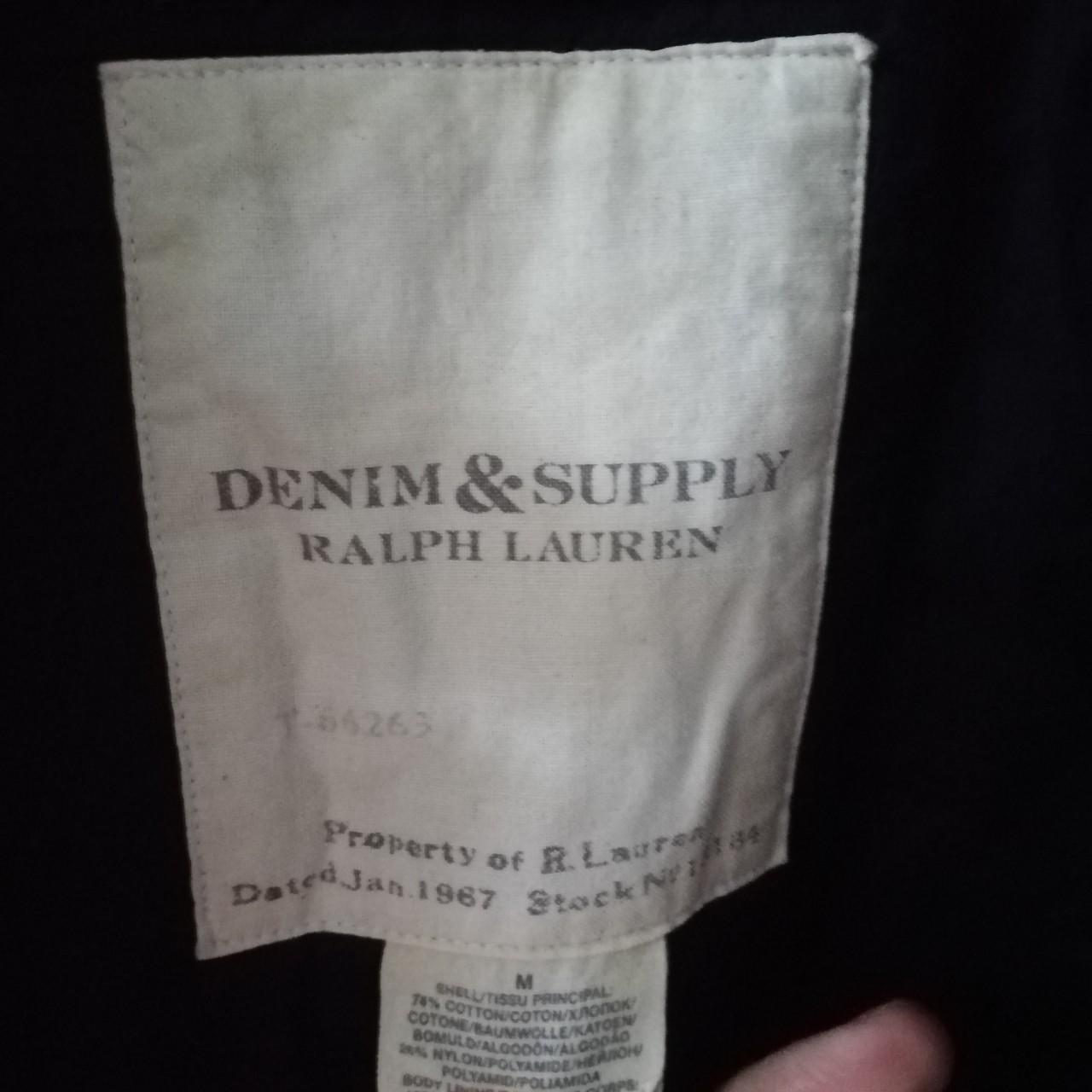 Ralph Lauren Denim Supply Coat Size M good condition - Depop