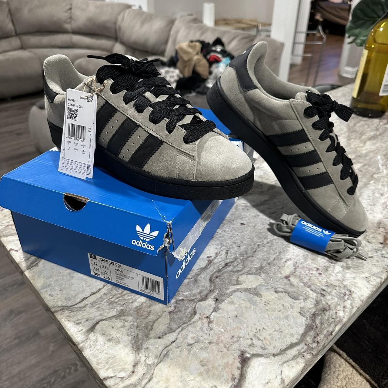 Adidas Campus 00s in silver pebble colorway. Brand... - Depop