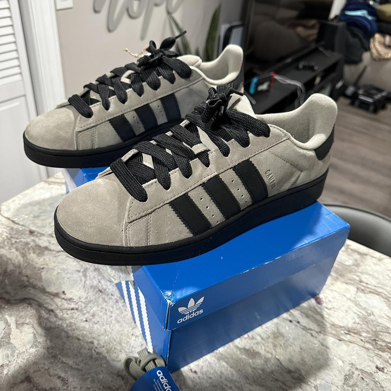 Adidas Campus 00s in silver pebble colorway. Brand... - Depop