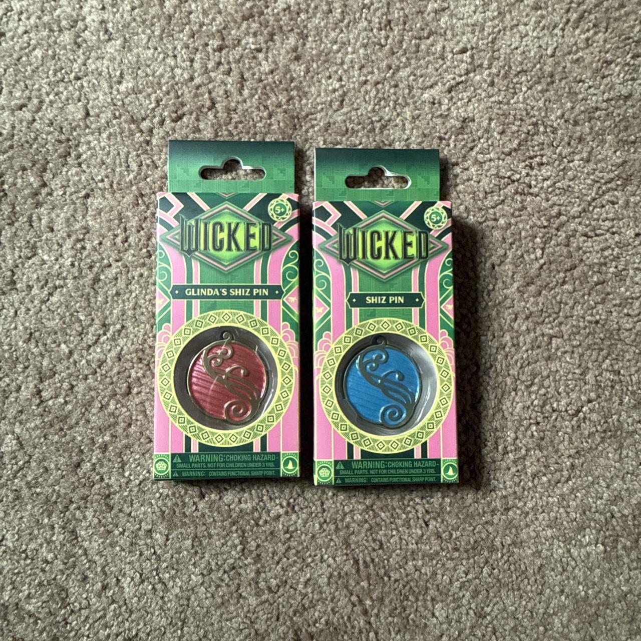 Wicked Glinda and Shiz Pin Bundle, price is firm!... | Depop
