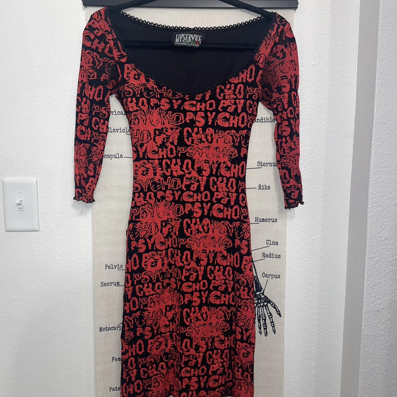 🖤lip service psycho dress size small only open to... - Depop