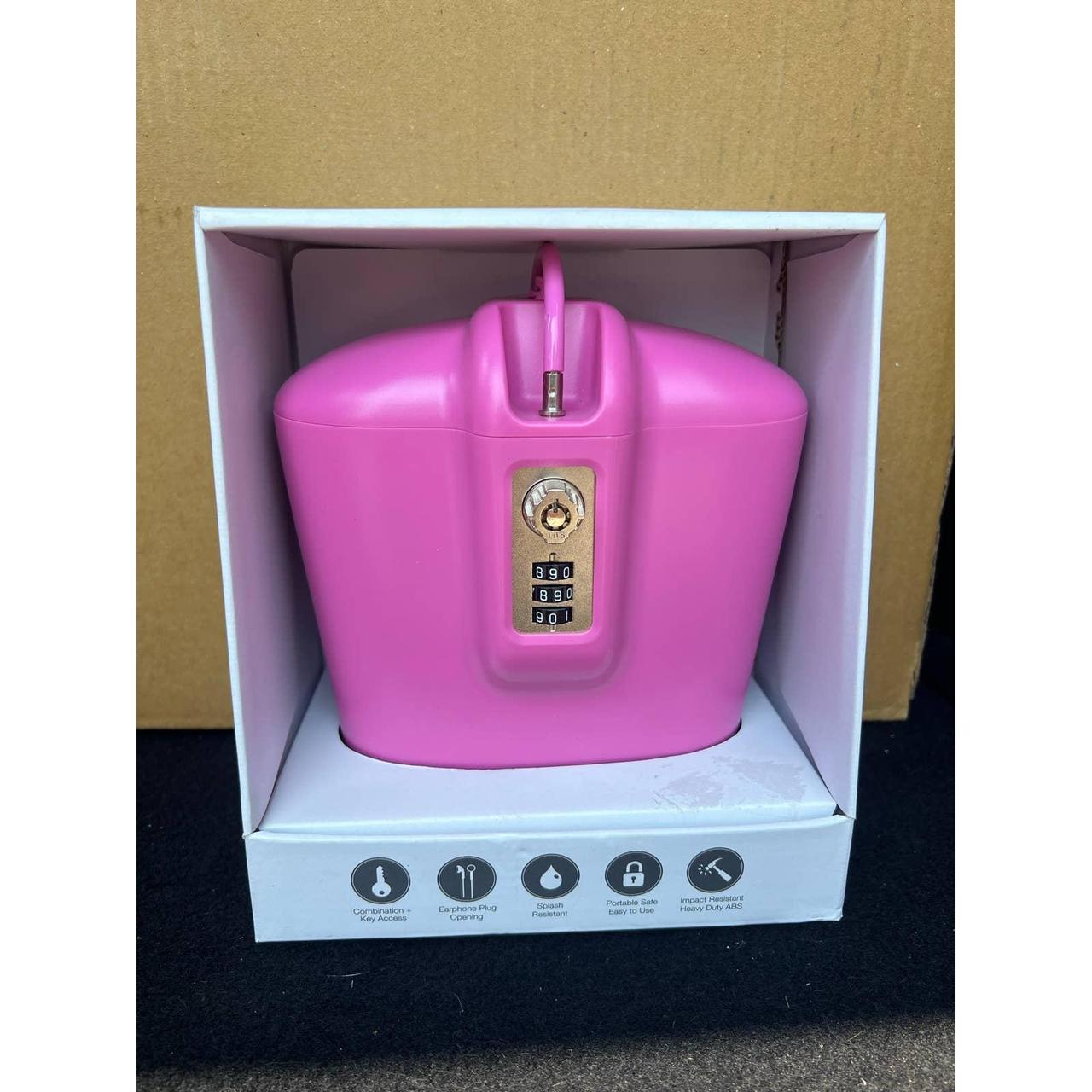 SAFEGO Portable Indoor/Outdoor Lock Box Safe with... - Depop