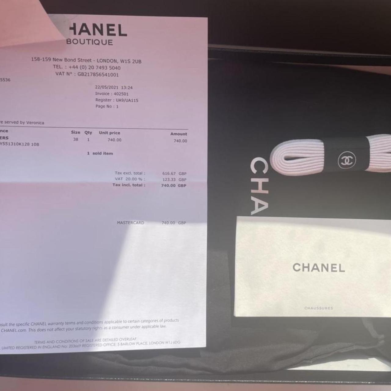 Blush pink Chanel CC Nylon Runners. Comes with box &... - Depop