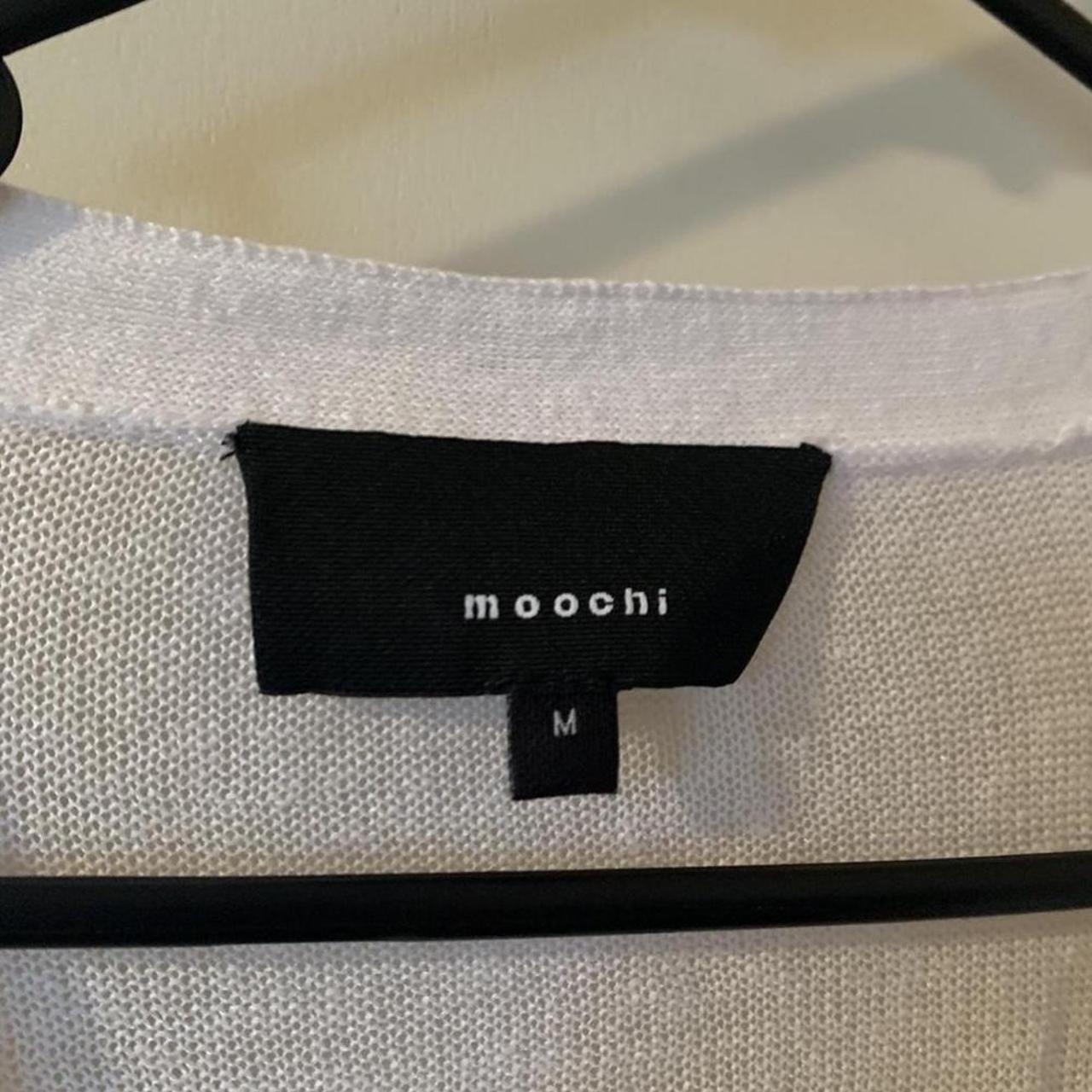 Moochi knit white cardigan. Size M #moochi... - Depop