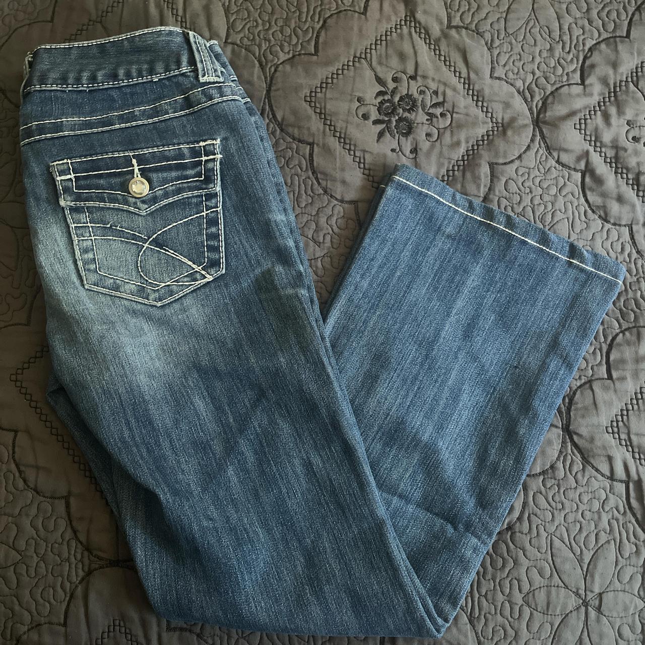 super cute early 2000s INC bootcut denim jeans! ~... | Depop