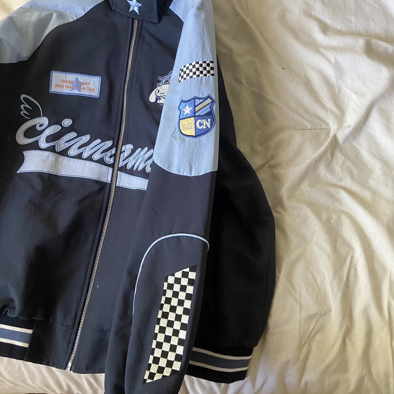 cinnamoroll racer jacket super good quality barely... - Depop