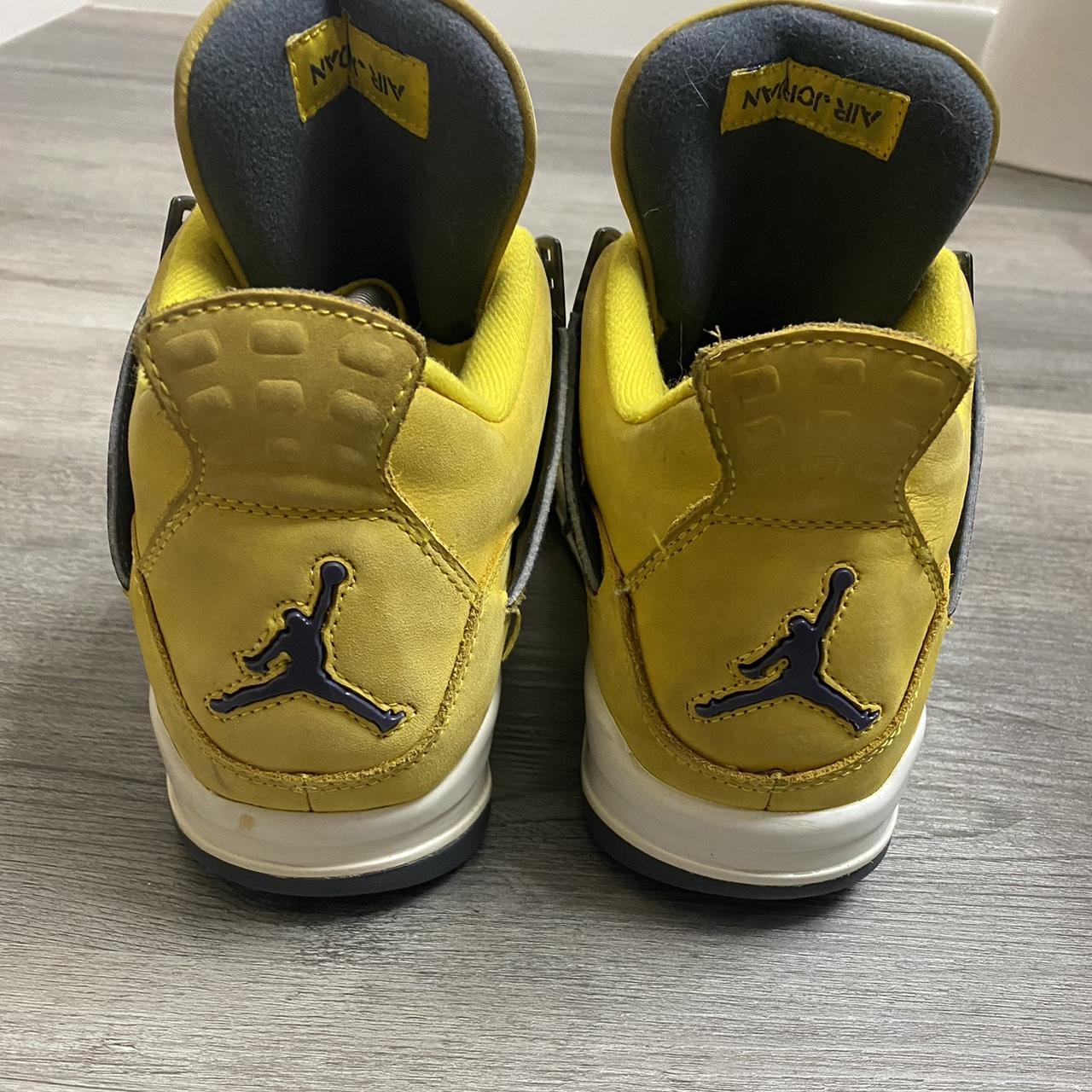 Jordan 4 yellow lightning size 11 Negotiable on... - Depop
