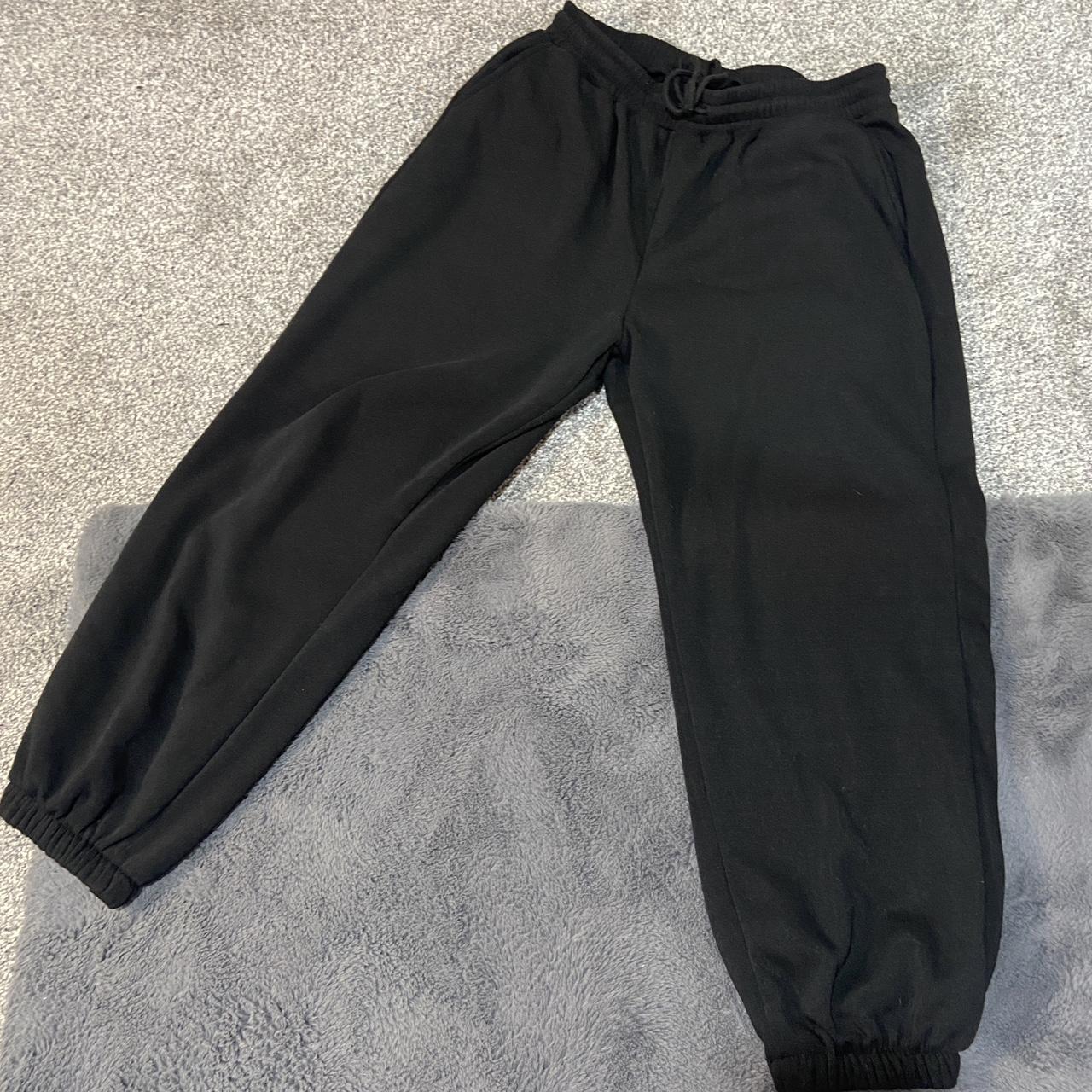 Super baggy black joggers - perfect streetwear... - Depop