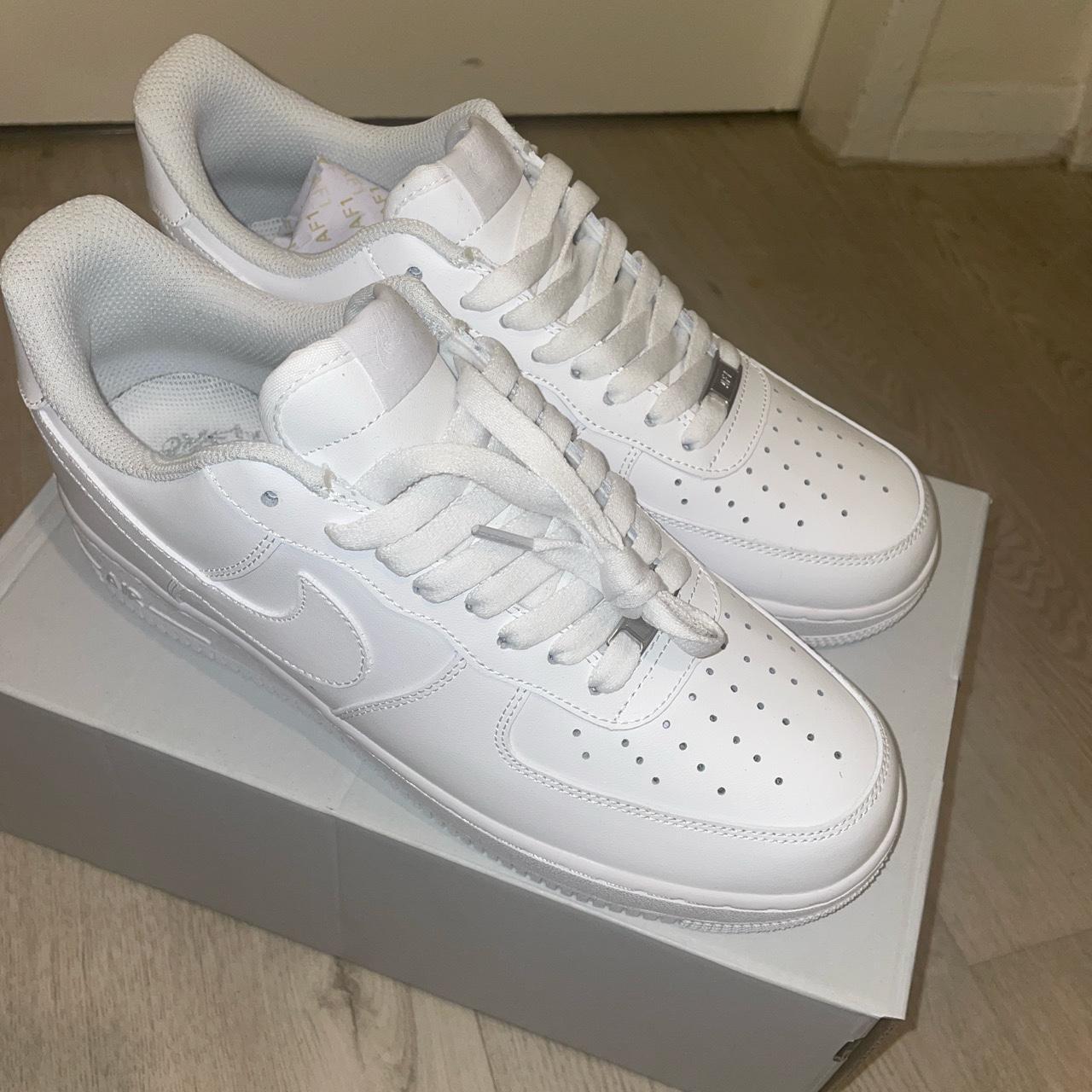 White Air Force 1s Brand new never worn. Size... - Depop