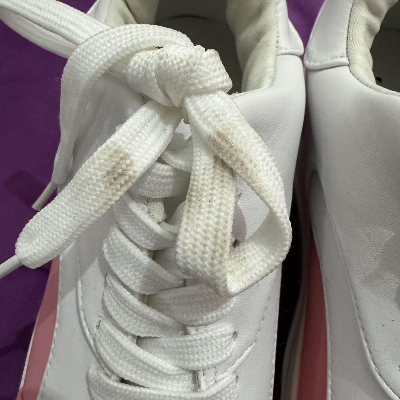 Koi footwear trainers, few marks on the laces that... - Depop