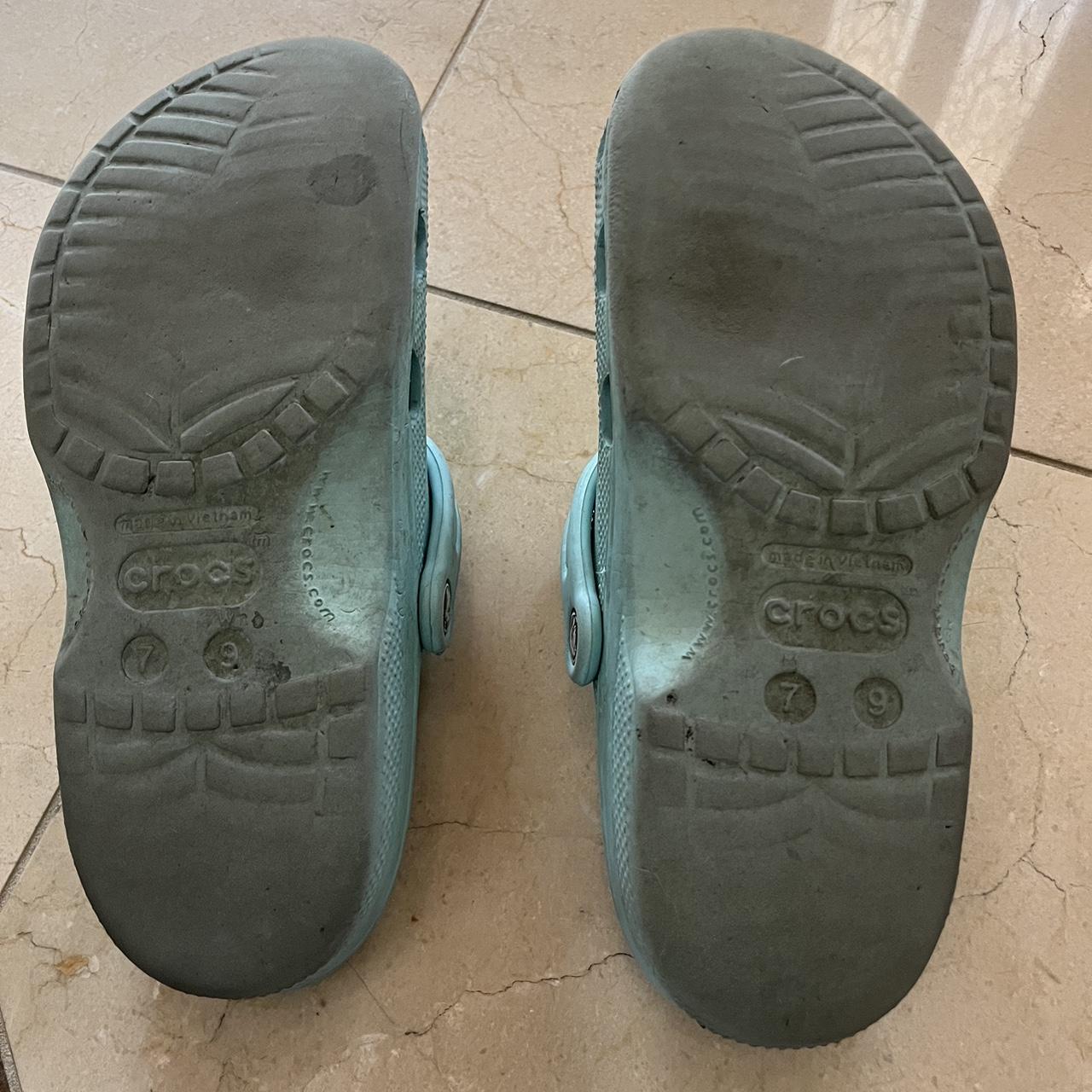 Crocs Men's Blue Sandals | Depop