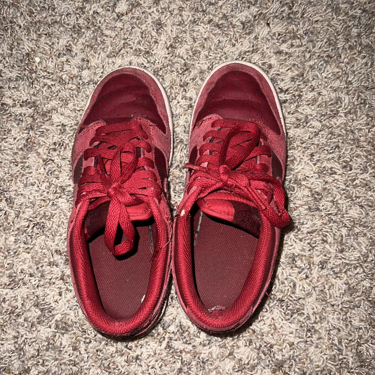 Nike Women's Red Trainers | Depop