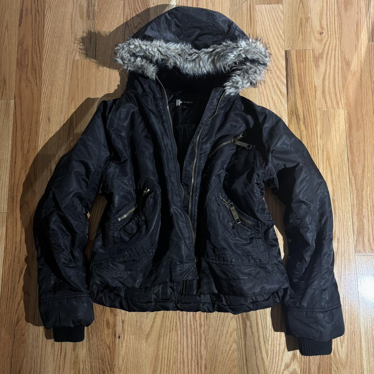 Yoki Japanese brand fur jacket Size XL Final... | Depop