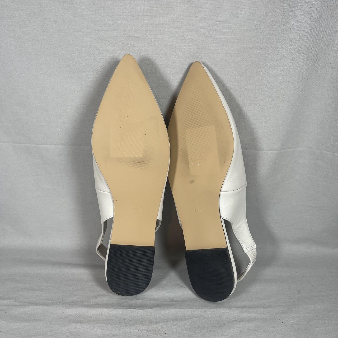 Steve Madden Women's Ciaran White Leather Pointed... | Depop