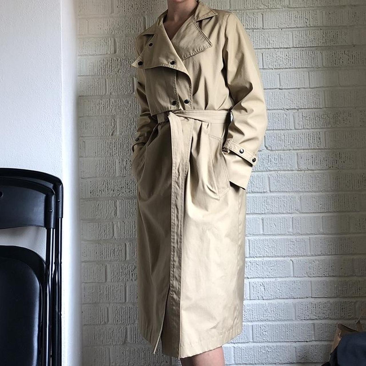 Vintage Domino trench coat. I bought this at a... - Depop