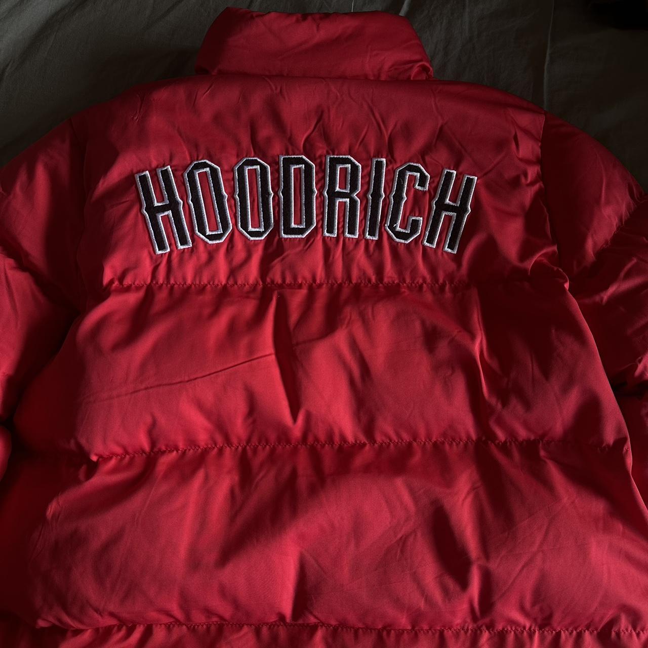 HOODRICH red puffer jacket size medium price... - Depop