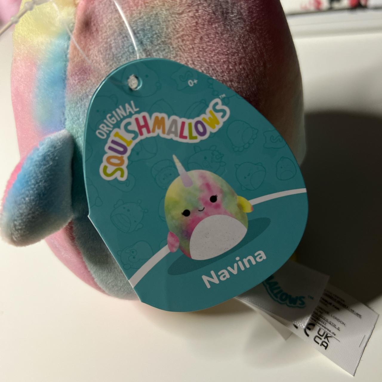 Original Squishmallow Mini Navina Still has the tag... - Depop