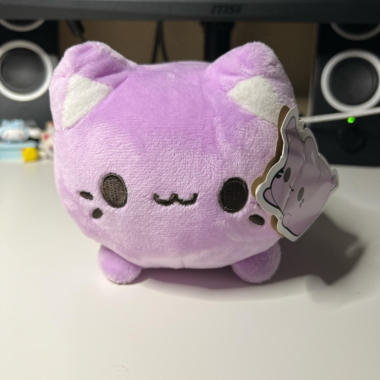 Taro Meowchi Cat Plushie Still has tags... - Depop