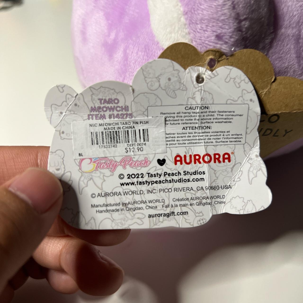 Taro Meowchi Cat Plushie Still has tags... - Depop
