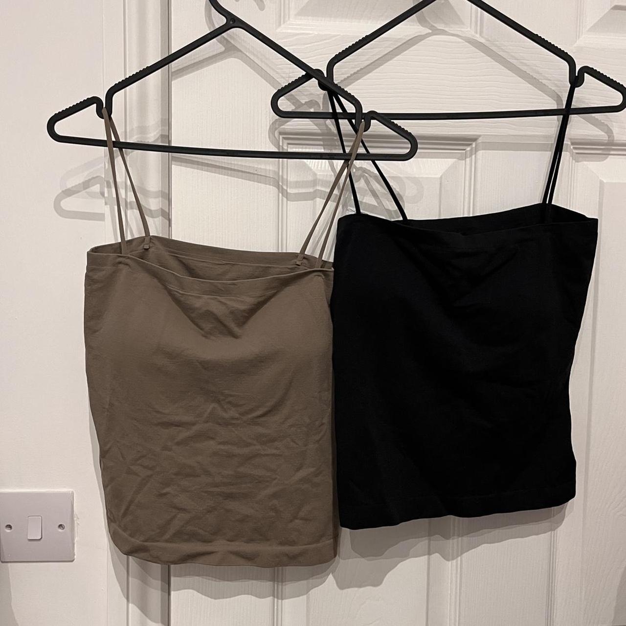 Grunge punk cami top with bra Very stretchy and... - Depop