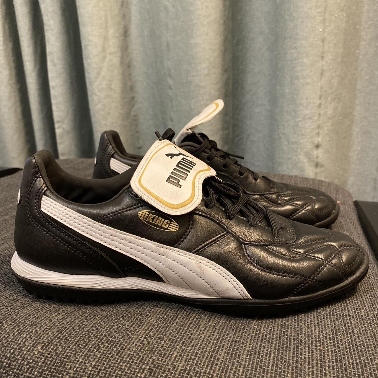 Puma King Astroturf Football Boots - Depop