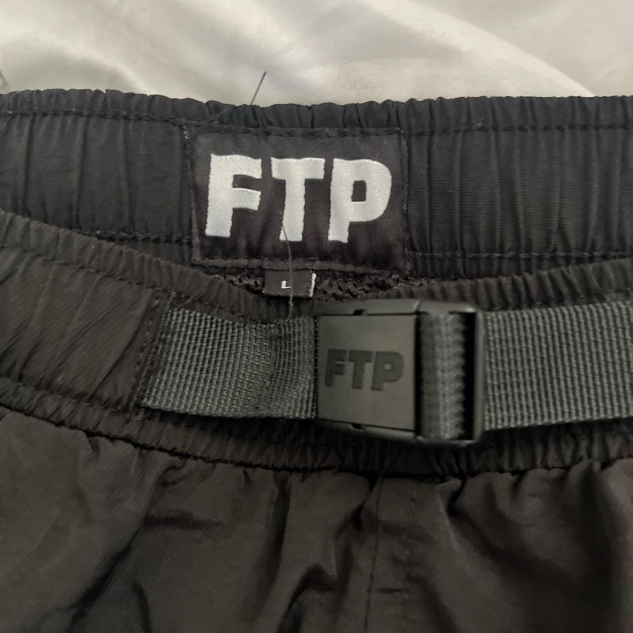 FTP large sweat pants with parachute material. - Depop