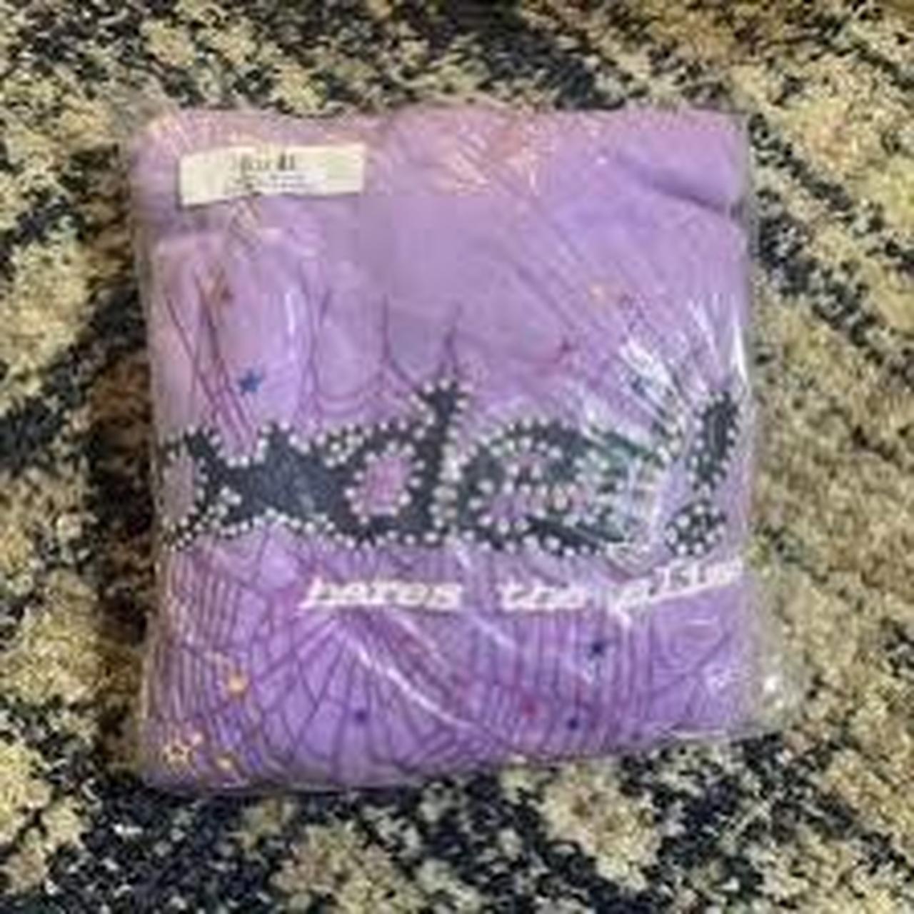 Sp5der Purple Acai Hoodie Every Size(xS-xL) - Depop