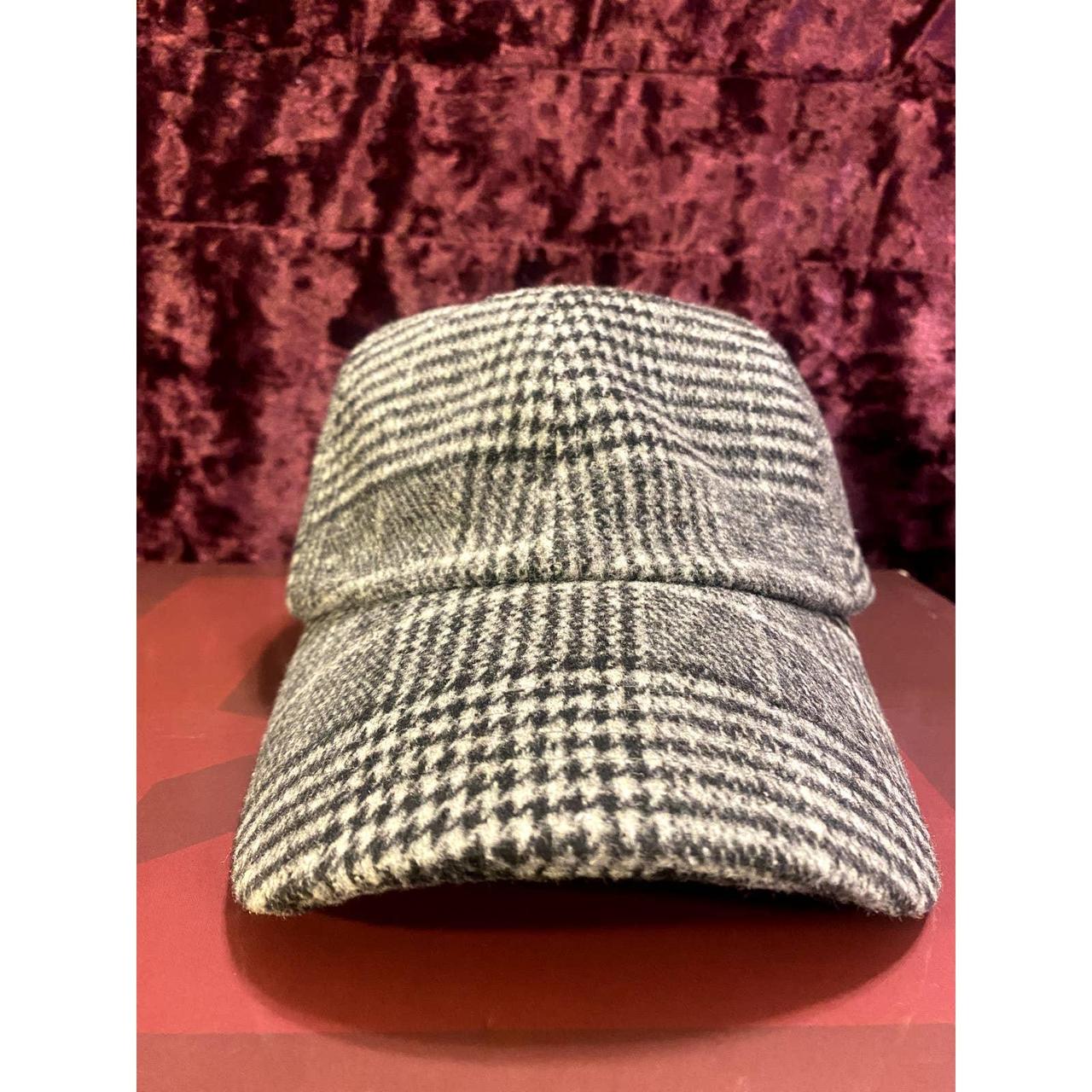 Rubi Black and Grey Plaid Dad Hat Ball Cap - Eco... - Depop