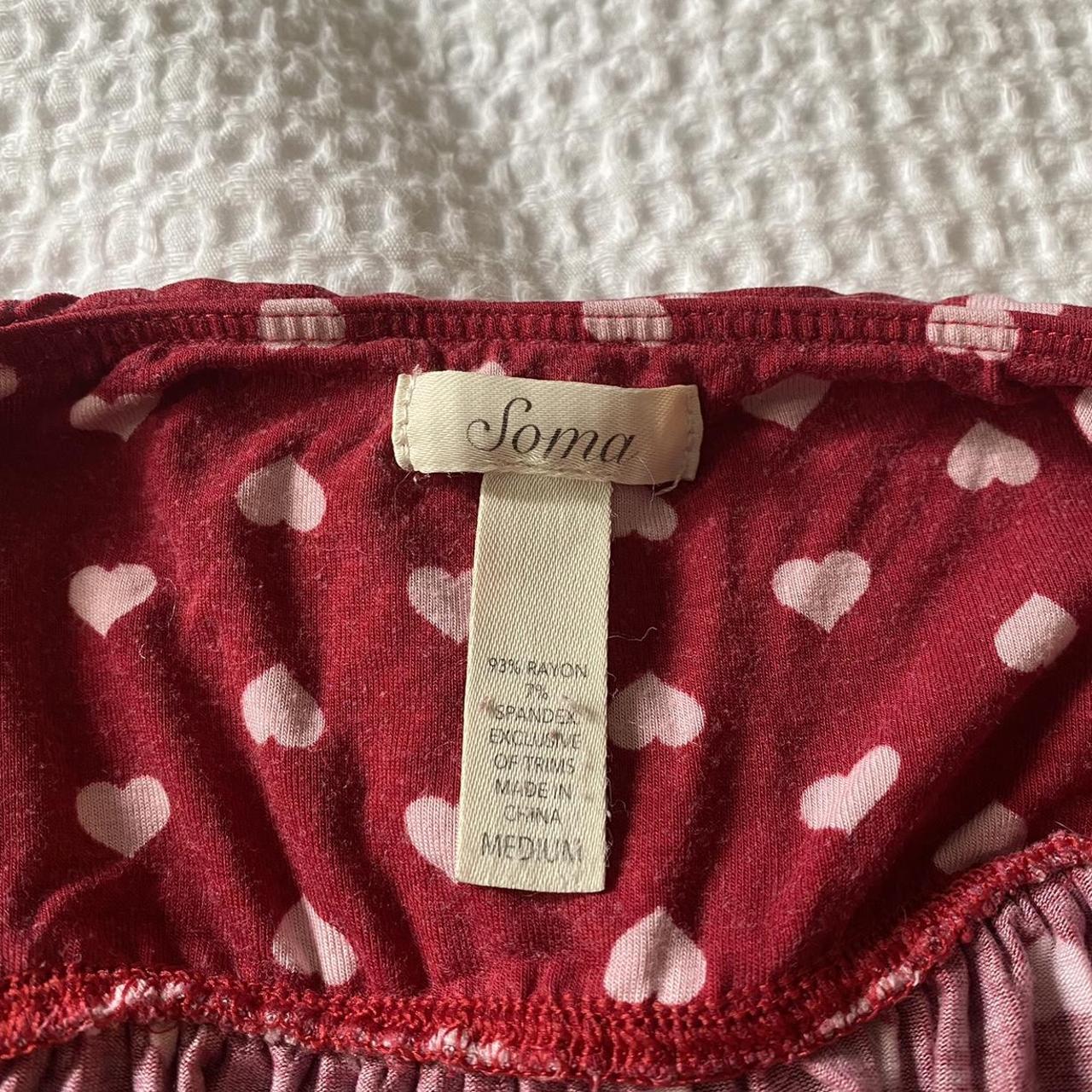 Soma Women's Red and Pink Nightwear | Depop