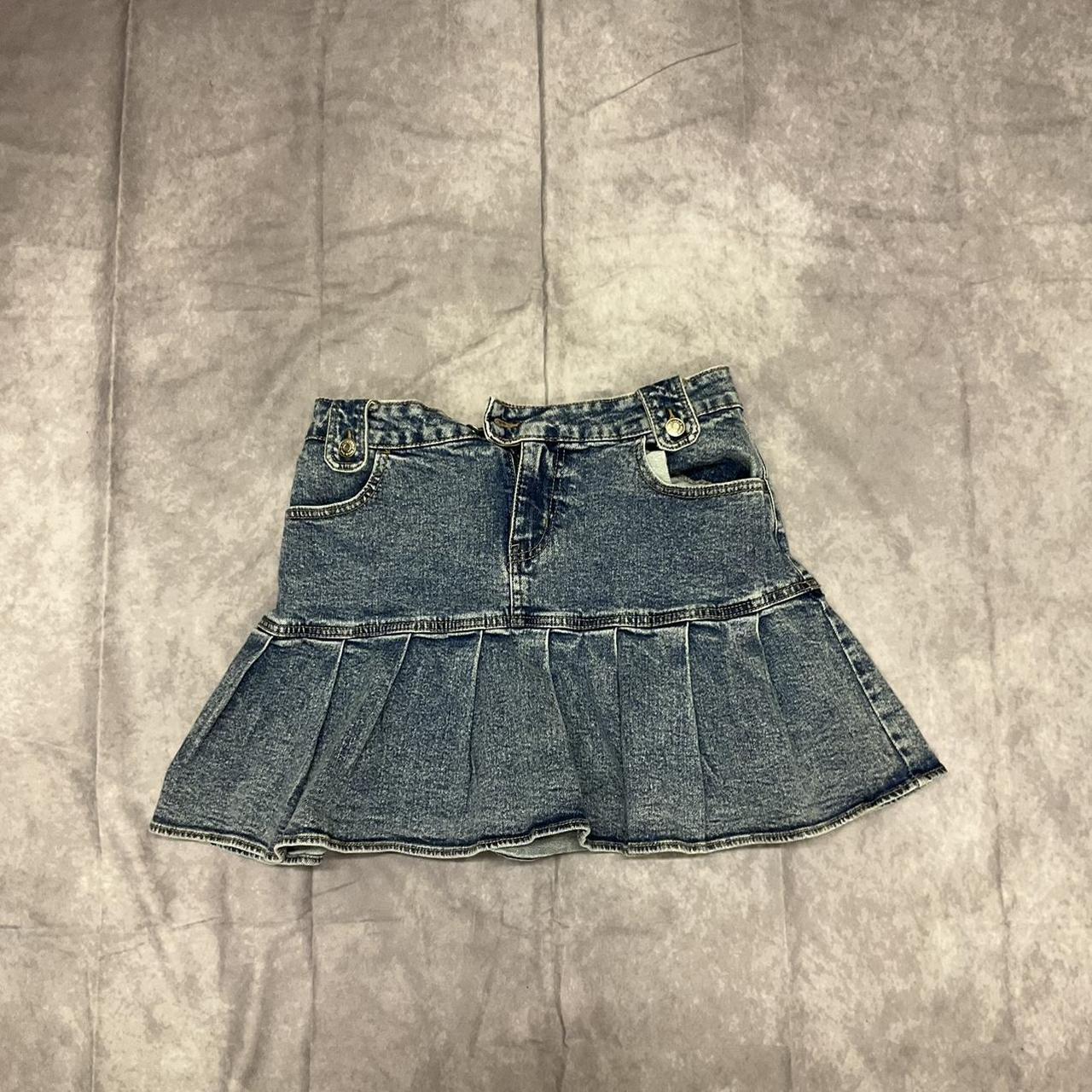 Denim wild fable skirt - Depop