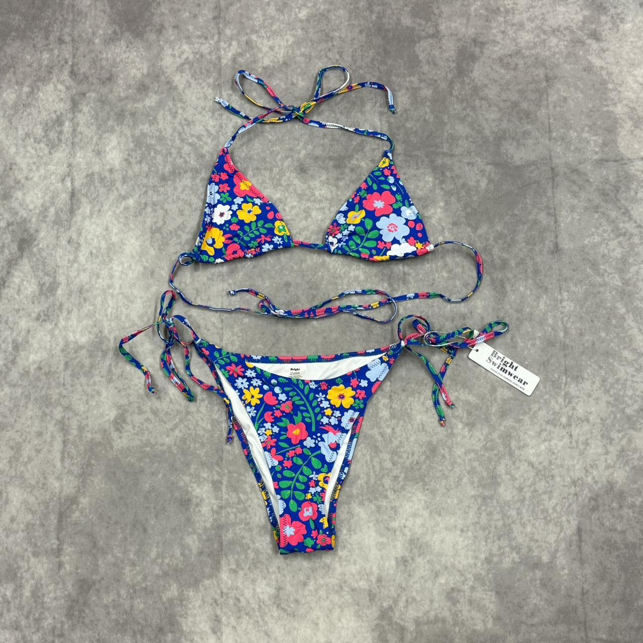 Small Bright Swimwear Bathing Suit with tags | Depop