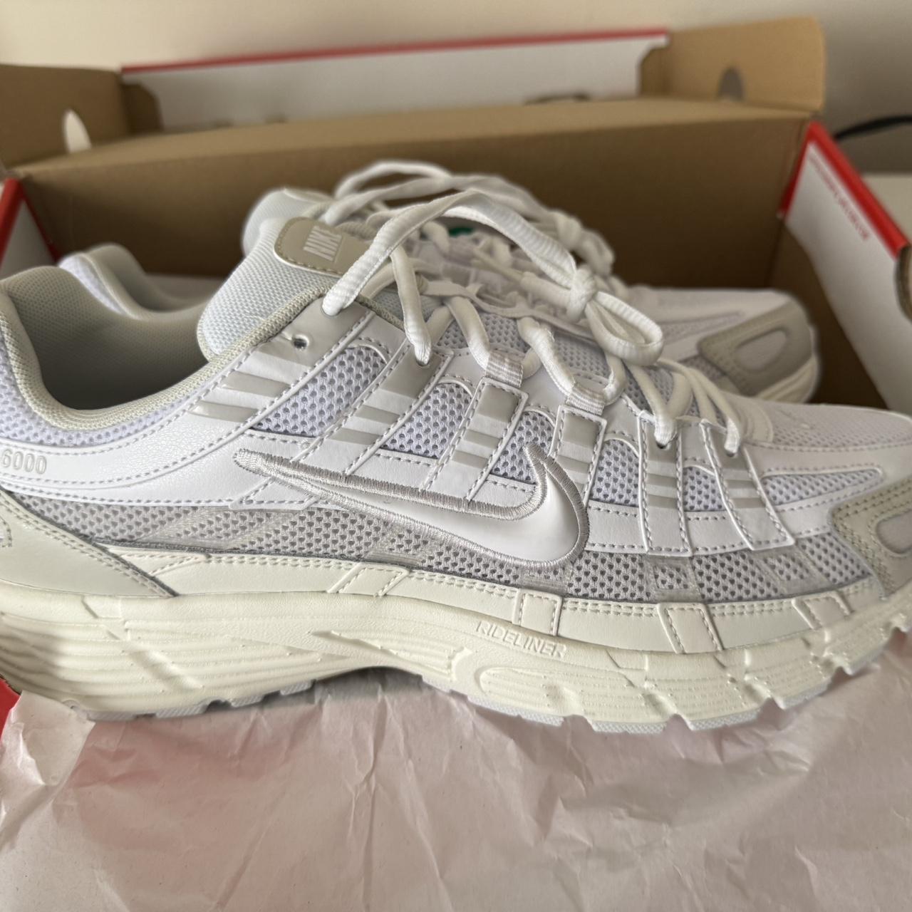 Nike P-6000 white/sail/vast grey UK10 Brand new in... | Depop
