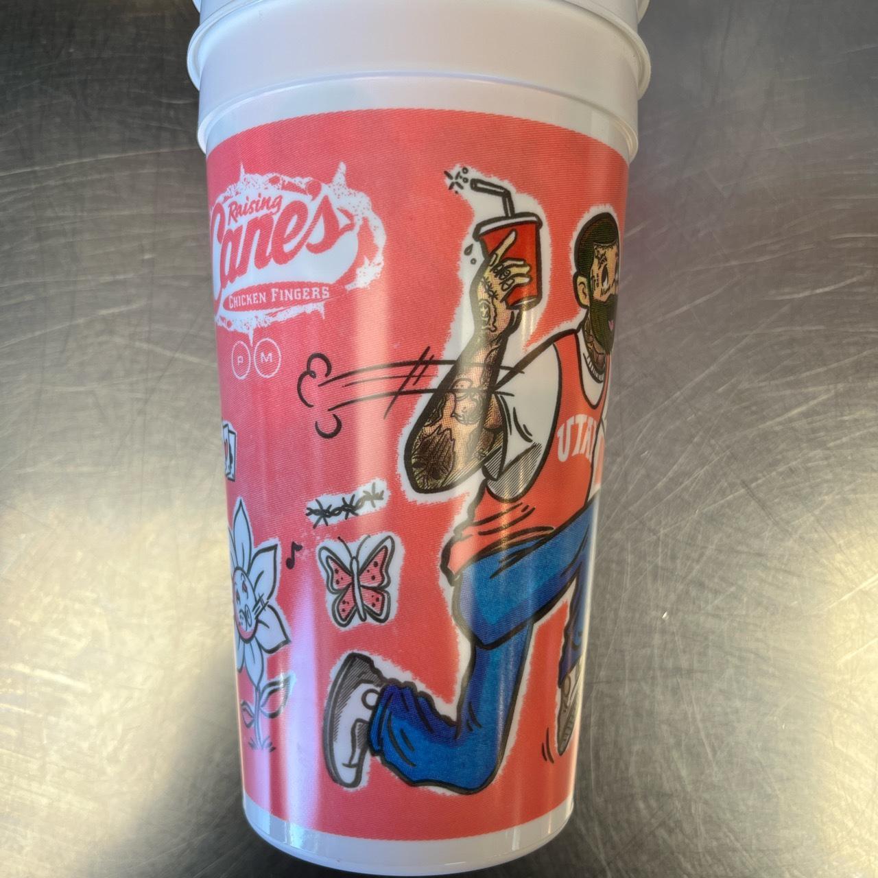 Collectors Post Malone Raising Canes Cup Version 4 - Depop