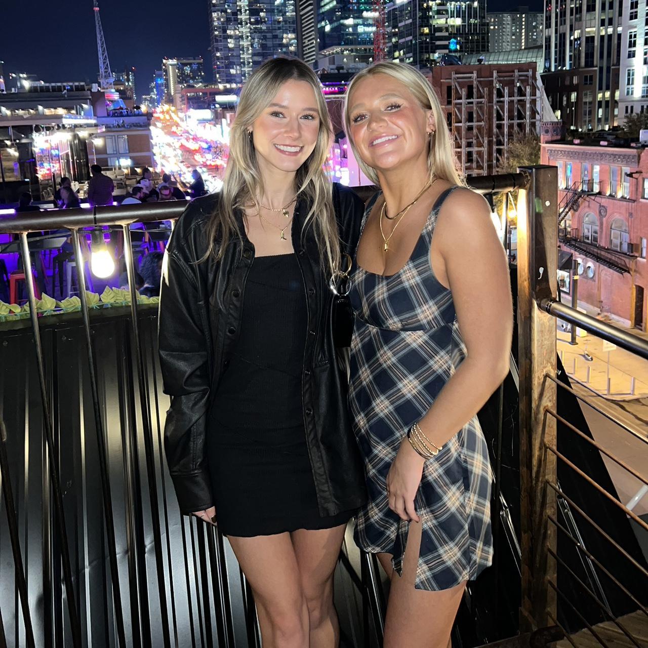 Motel Rocks plaid mini dress - Depop