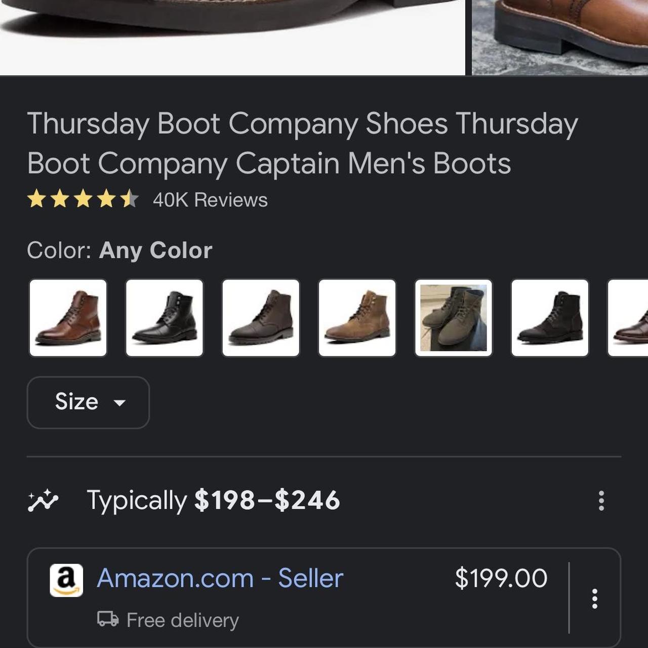 Thursday Boots Co. “Brandy” Captain Boots- Sz.... - Depop