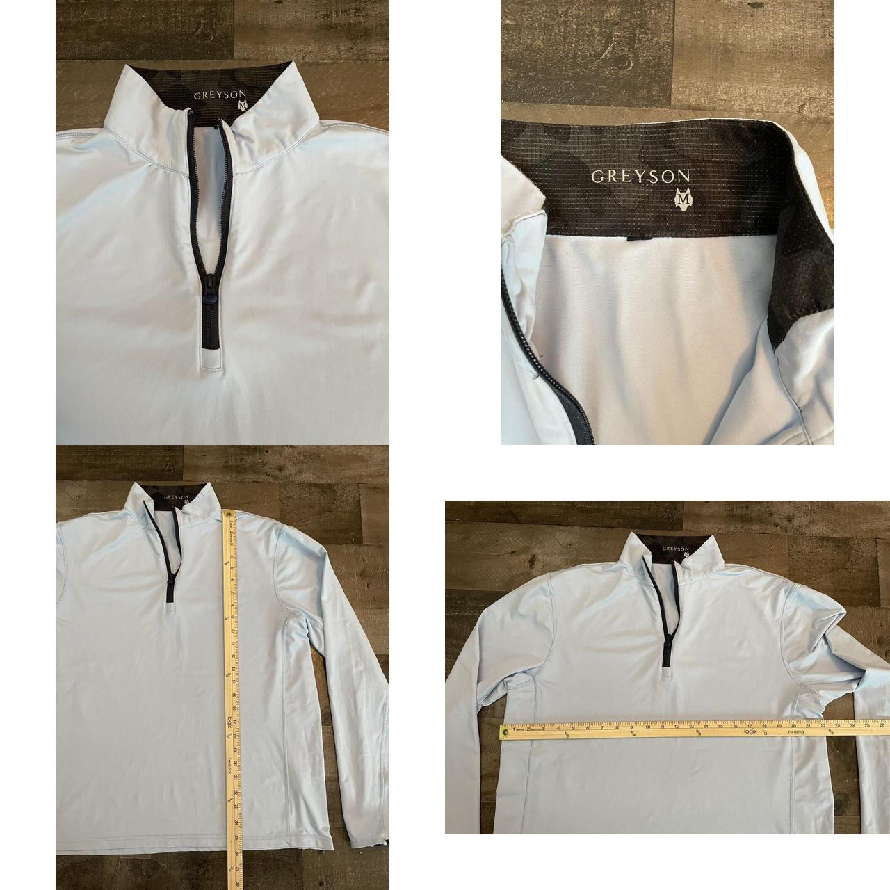 Greyson Men's Blue Jumper | Depop