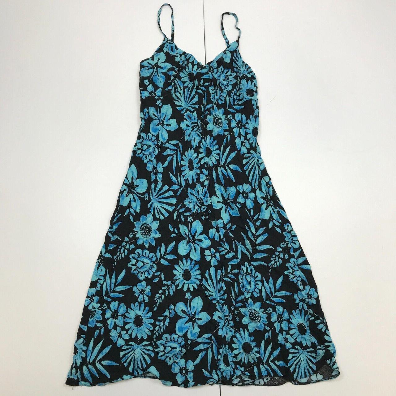 BHS Women's Blue and Black Shorts | Depop