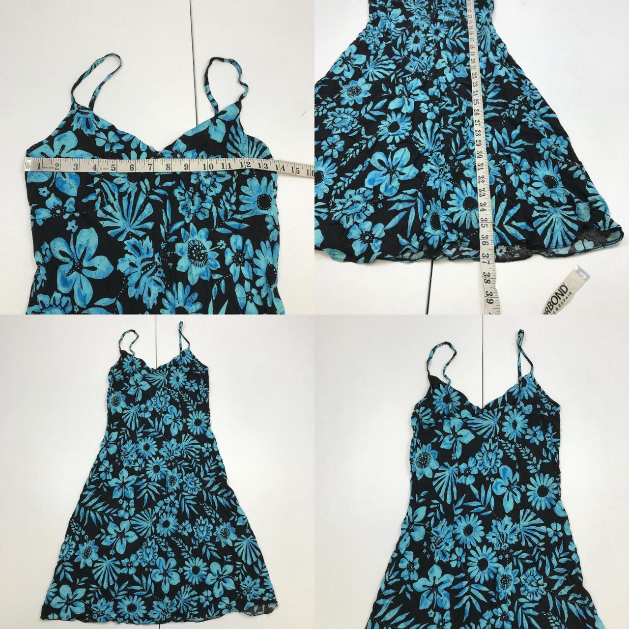 BHS Women's Blue and Black Shorts | Depop